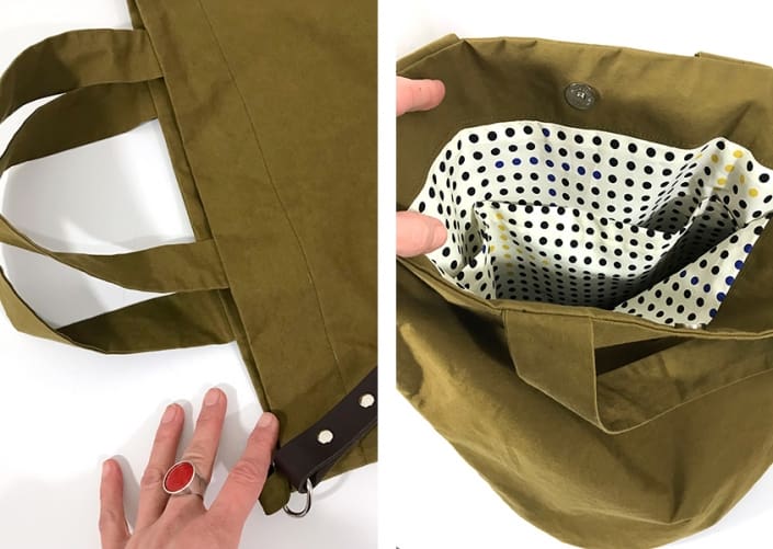 Wenn die Ansprüche steigen… Jack Tar Bag aus Dry Oilskin – 1000stoff